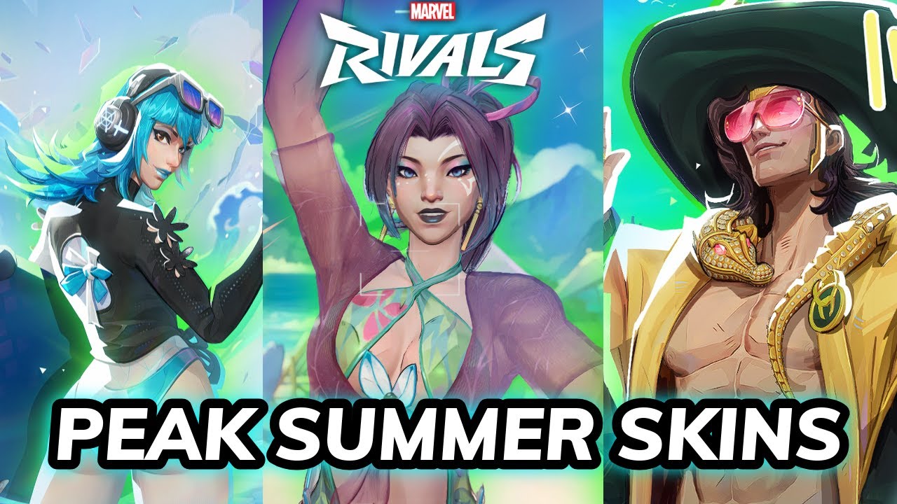 THESE NEW SWIMSUIT SKINS ARE INSANE | Marvel Rivals Season 3 Gameplay ...