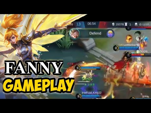 FANNY LIGHTBORN SKIN GAMEPLAY | MOBILE LEGENDS - YouTube