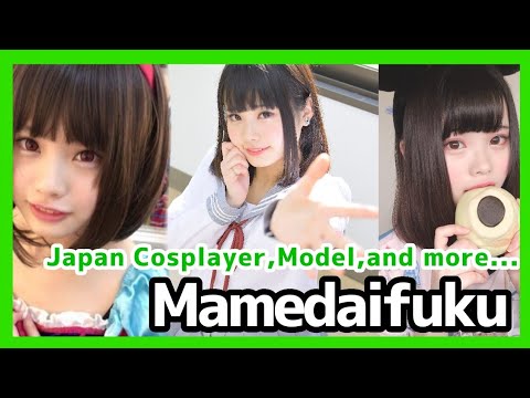 Mamedaifuku Cosplayer TikTok Japan Kawaii girl まめだいふく コスプレイヤー モデル