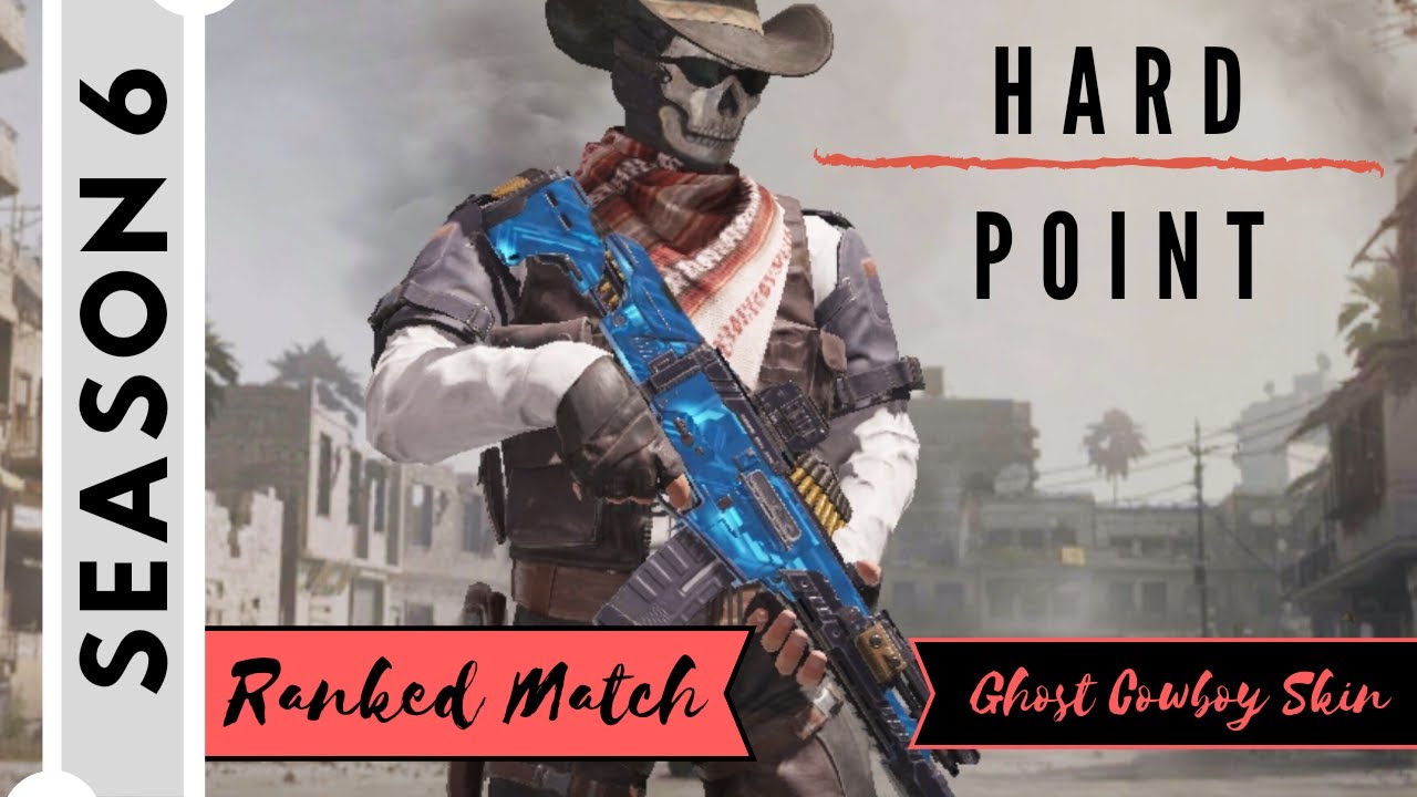 Call of Duty Mobile - SEASON 6 - Ghost Cowboy Skin - HardPoint - Ranked ...