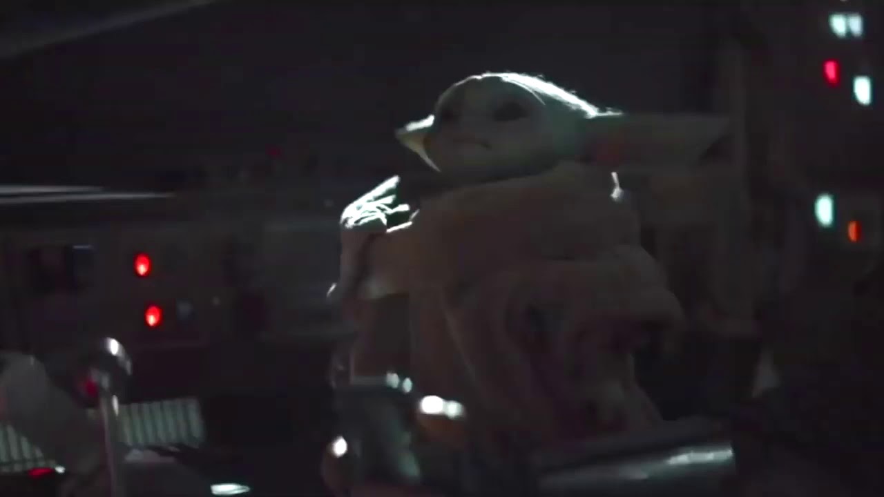 baby yoda likes frozen 2 - YouTube