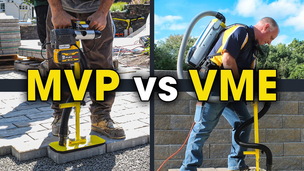 MVP vs VME - Paver Vacuum Comparison - YouTube