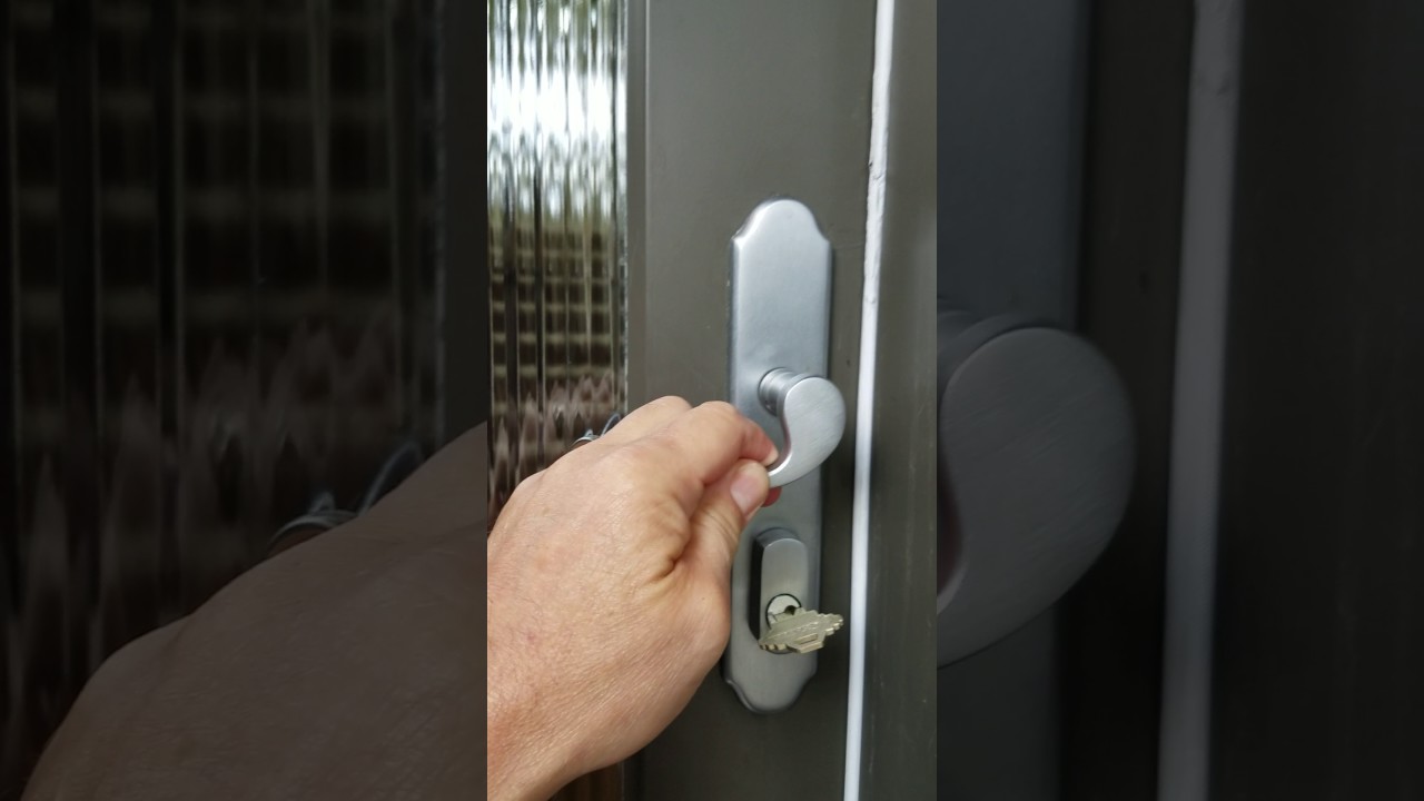 Multipoint Lock Instructions - YouTube