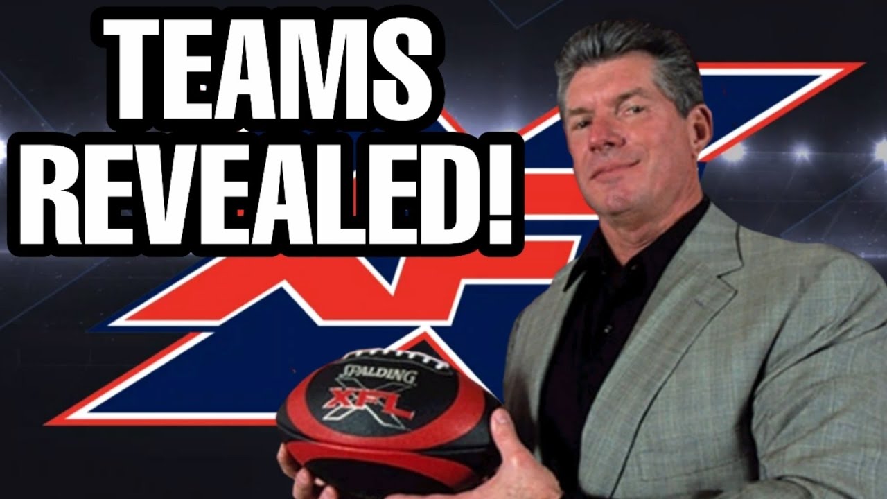 XFL Team Names & Logos REVEALED For XFL 2020 - YouTube