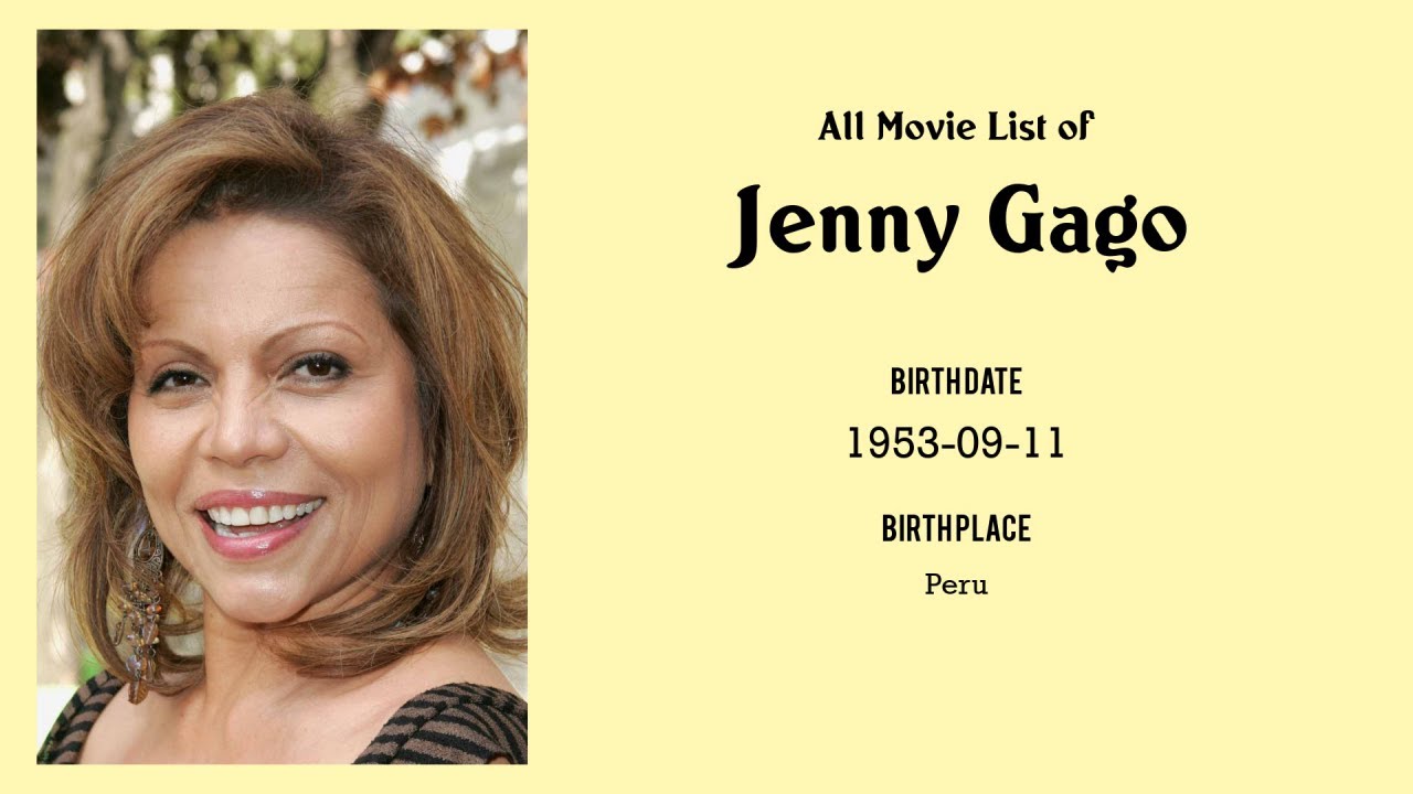 Jenny Gago Movies list Jenny Gago| Filmography of Jenny Gago - YouTube