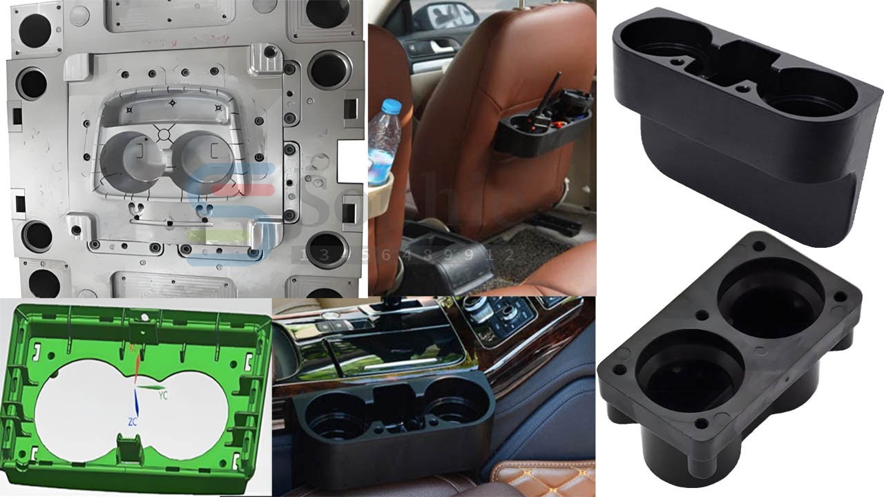 Automotive Car water cup plastic injection holder mould manufacturer ...
