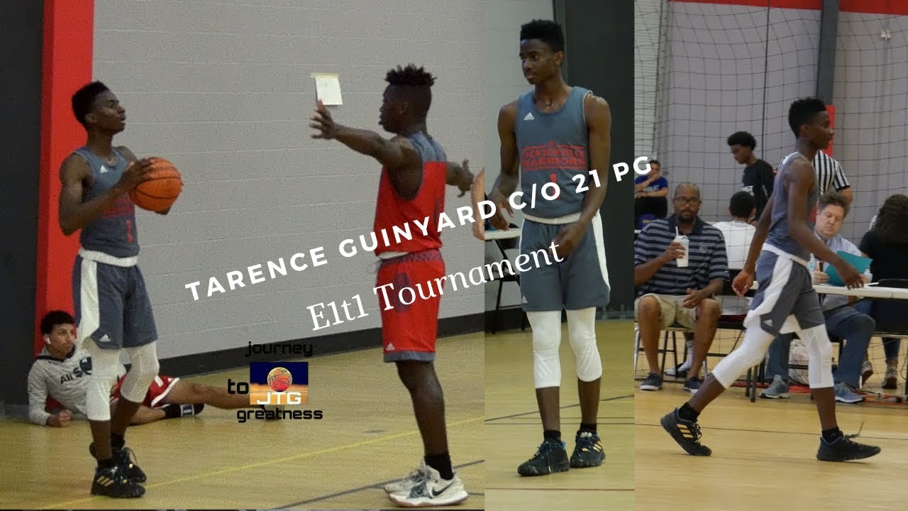 Tarence Guinyard c/o 21 Pg E1T1 Tournament highlight - YouTube