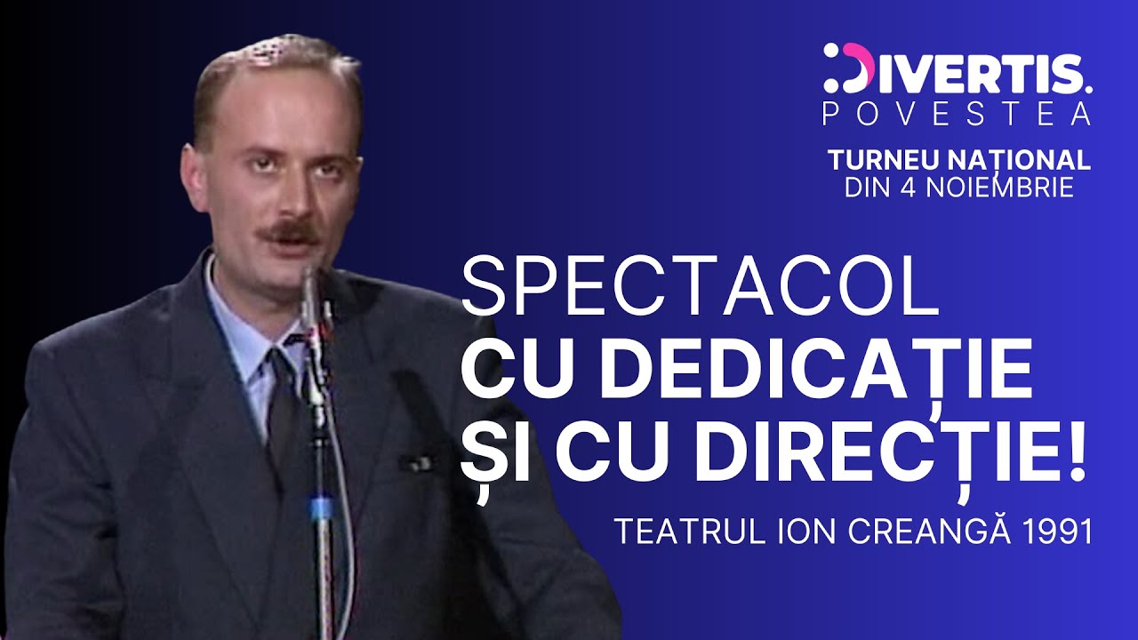 Divertis - Spectacol 1991! Toni Grecu deschide spectacolul cu un ...