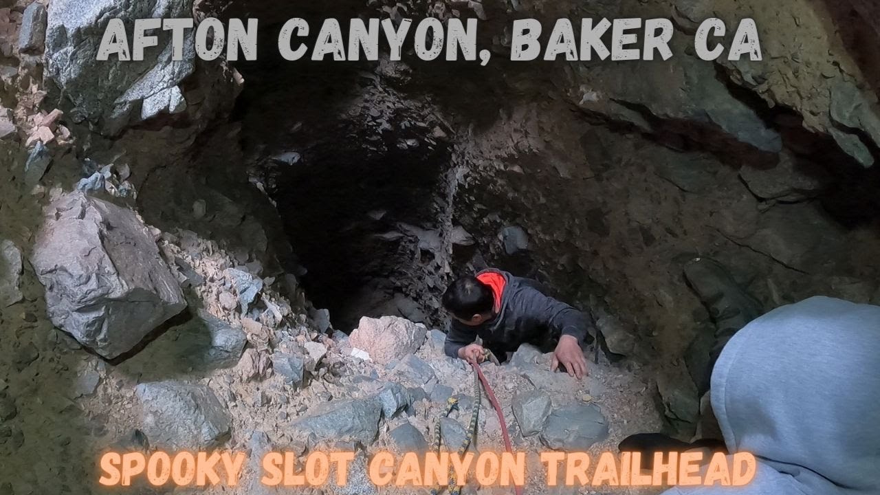 Afton Canyon, Baker CA: Off-Road & Hike to Spooky Canyon Slot Trailhead ...