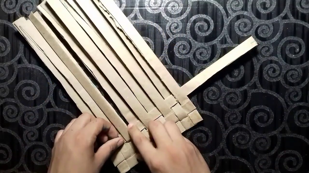 Waste Paper Craft Work YouTube Waste Paper Craft Work YouTube