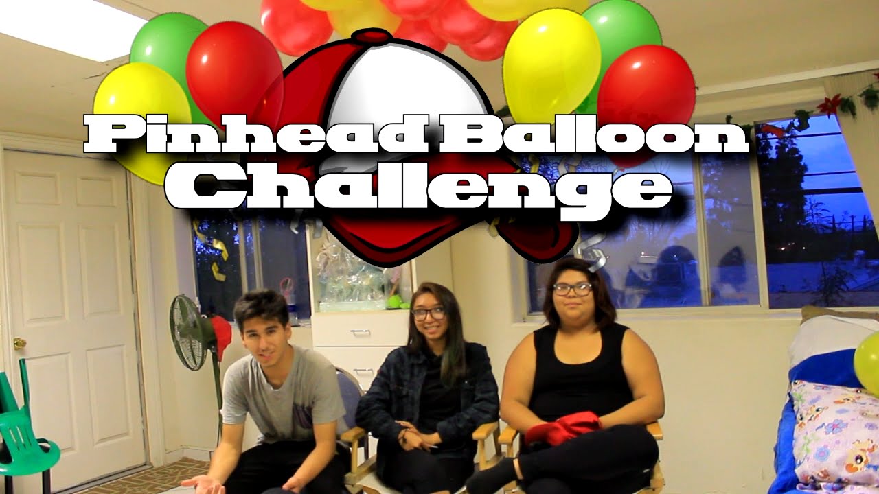 Pinhead Balloon Challenge - YouTube