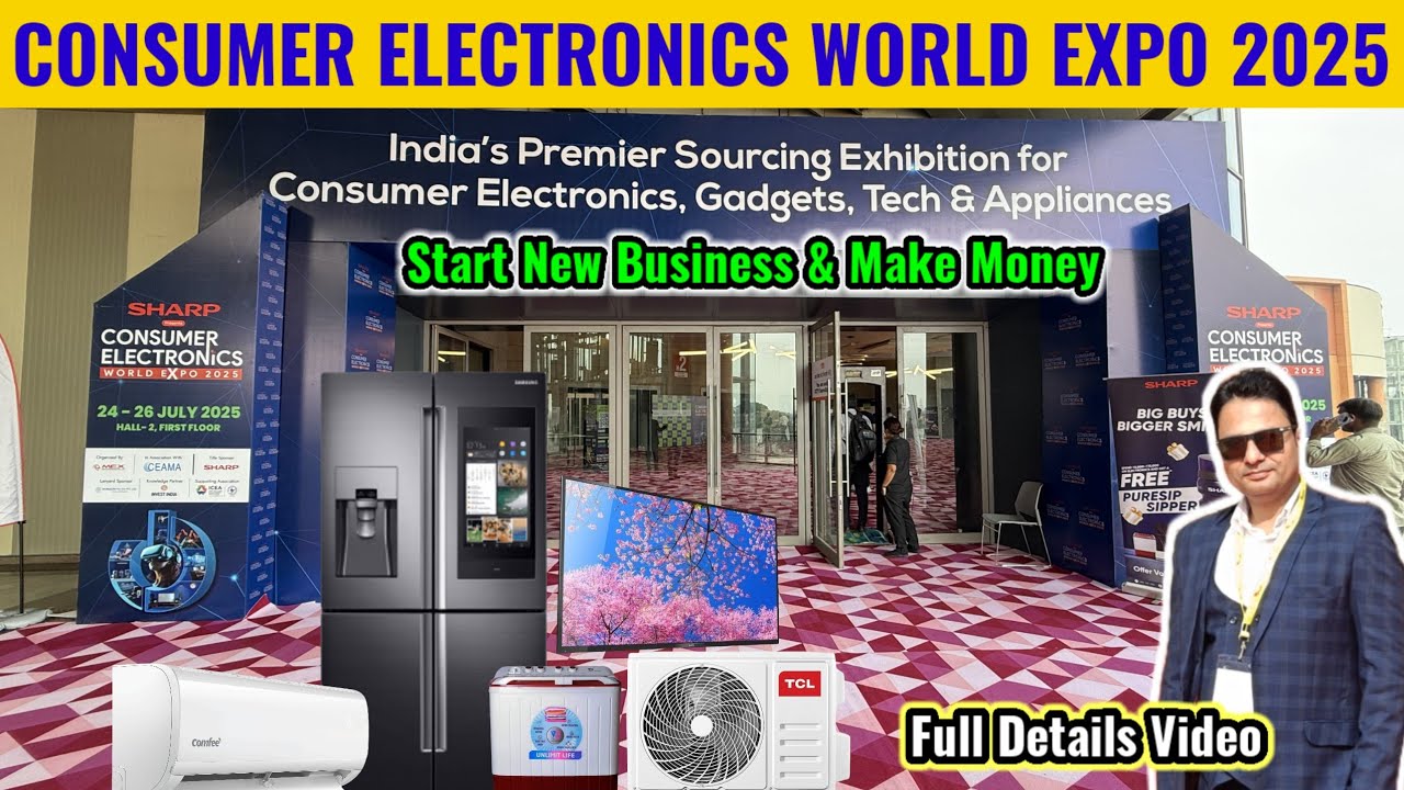 Consumer Electronics World Expo 2025 | Consumer Electronics Expo Pragati Maidan - YouTube