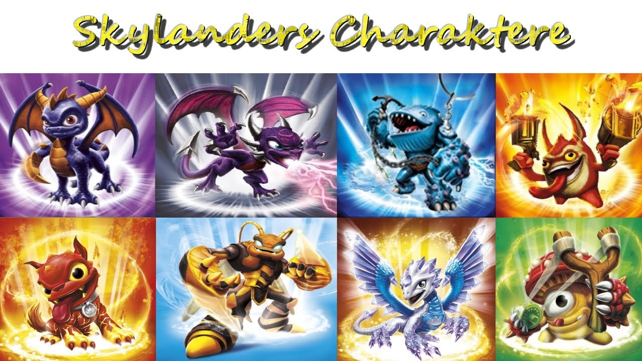 Skylanders Charaktere - YouTube