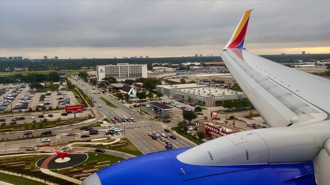 [4K] – Full Flight – Southwest Airlines – Boeing 737-7H4 – TUL-DAL ...