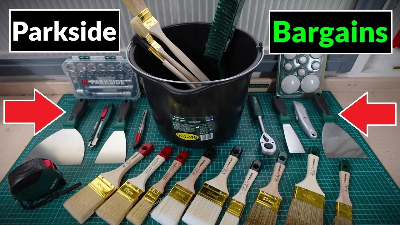 Bargain Parkside DIY Tools from the Middle Aisle of Lidl Supermarket ...