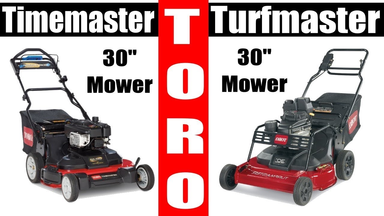 Is the Toro Timemaster worth the Money? ...over The Turfmaster? - YouTube