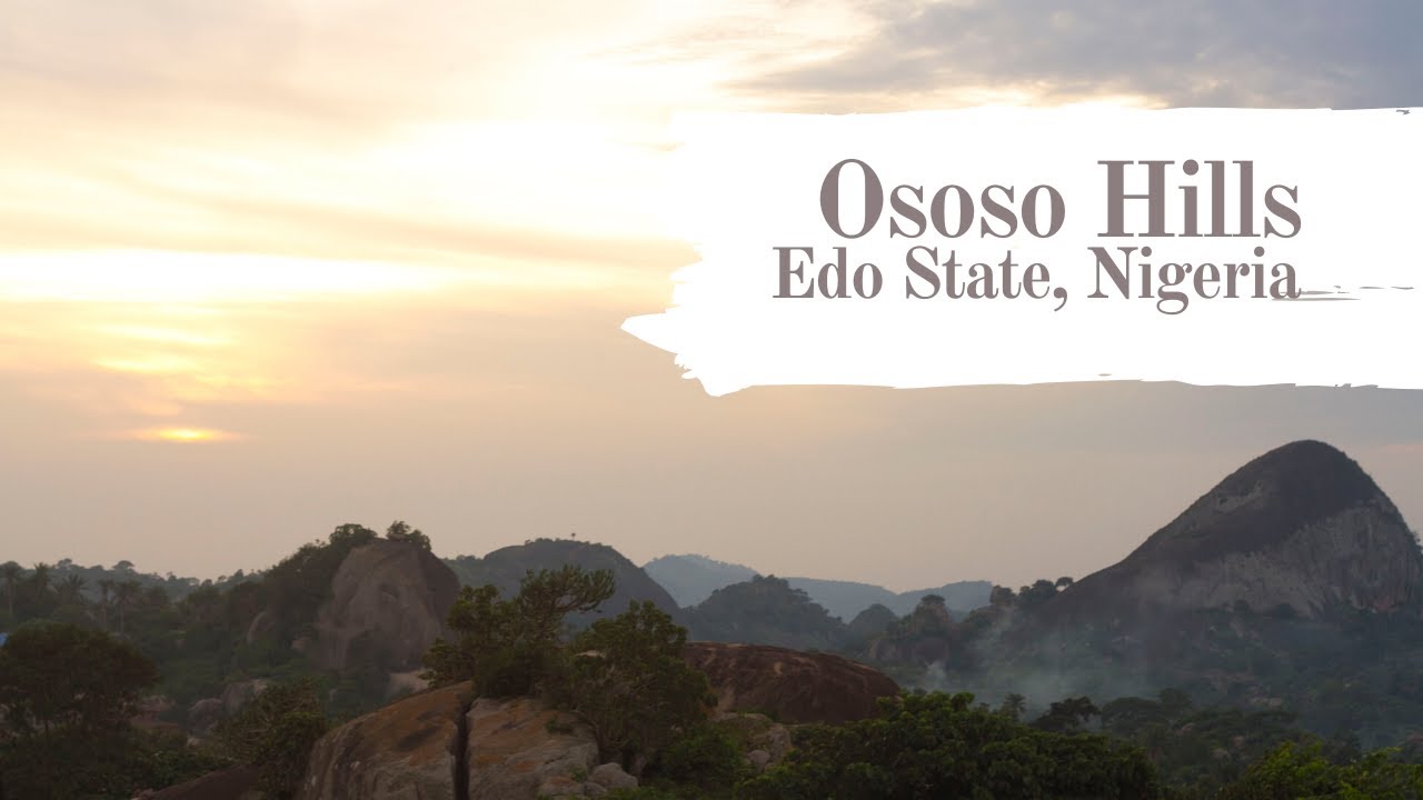 Scenic aerial views of Ososo hills Nigeria - YouTube