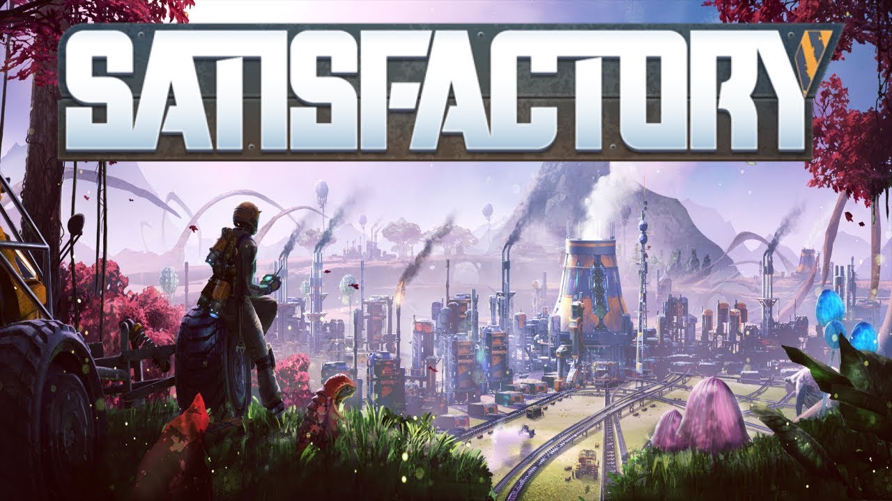 Satisfactory let's play Exploring tons of beautiful biomes and some ...