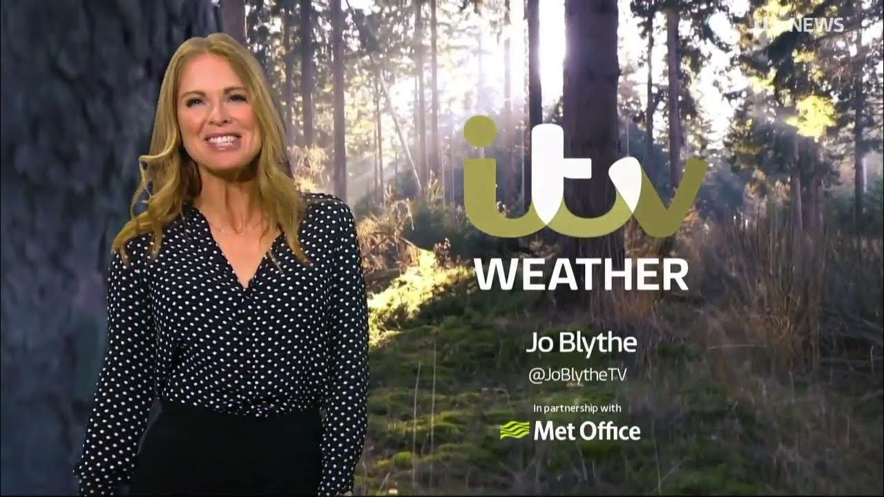 Jo Blythe ITV Weather 3rd April 2024 AM - YouTube