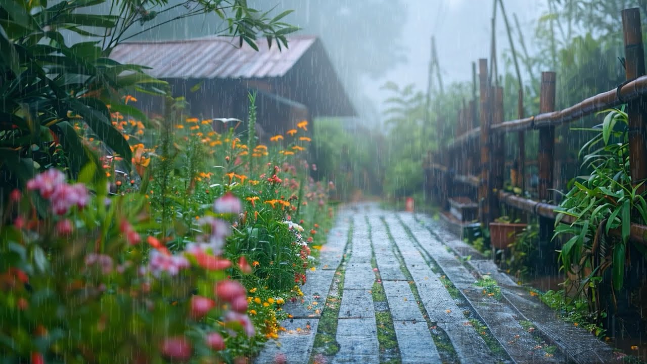 Calm and Peaceful Rain Sounds - Relaxing Rain Sounds for Deep Sleep ...