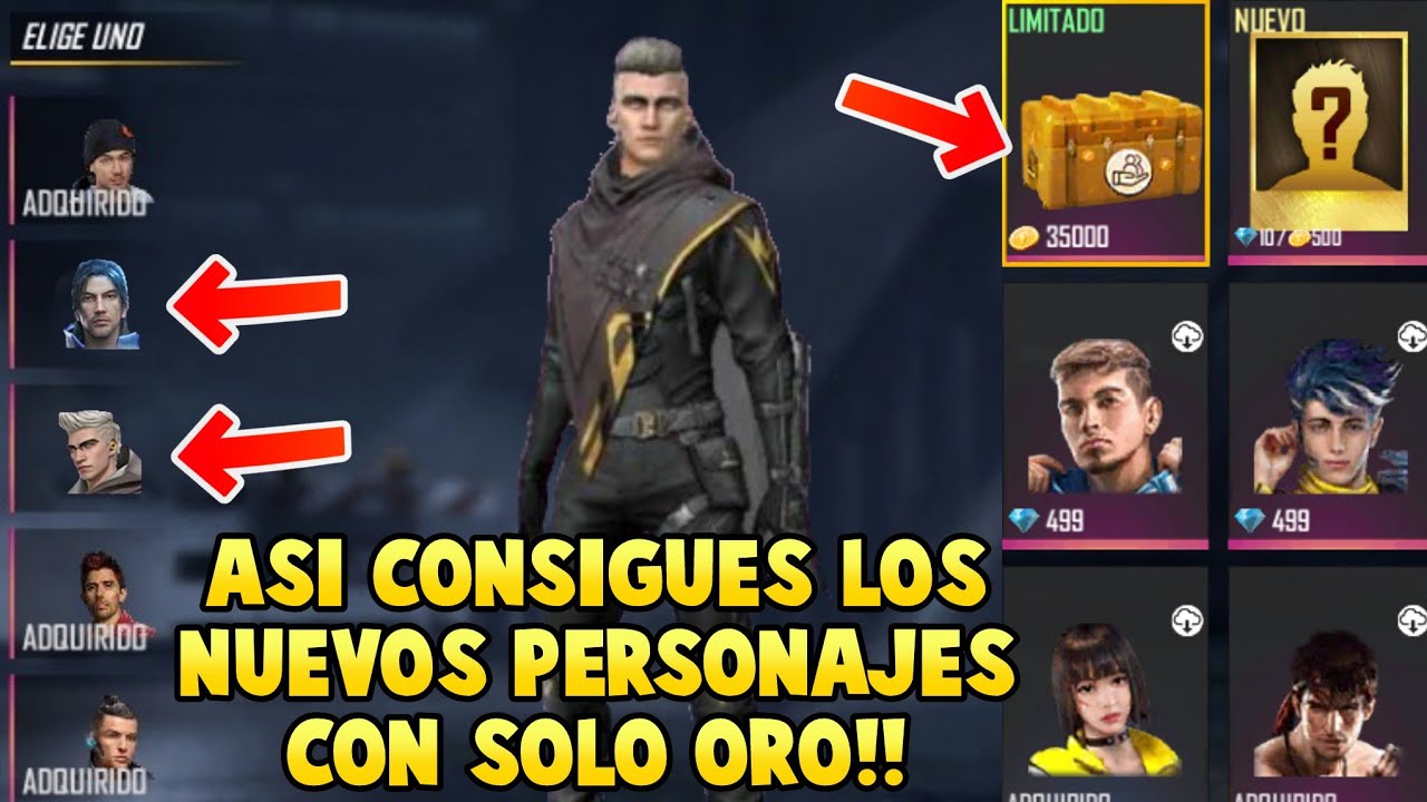 COMO CONSEGUIR A HOMERO, KENTA Y MARO CON ORO EN FREEFIRE!! Comprar ...