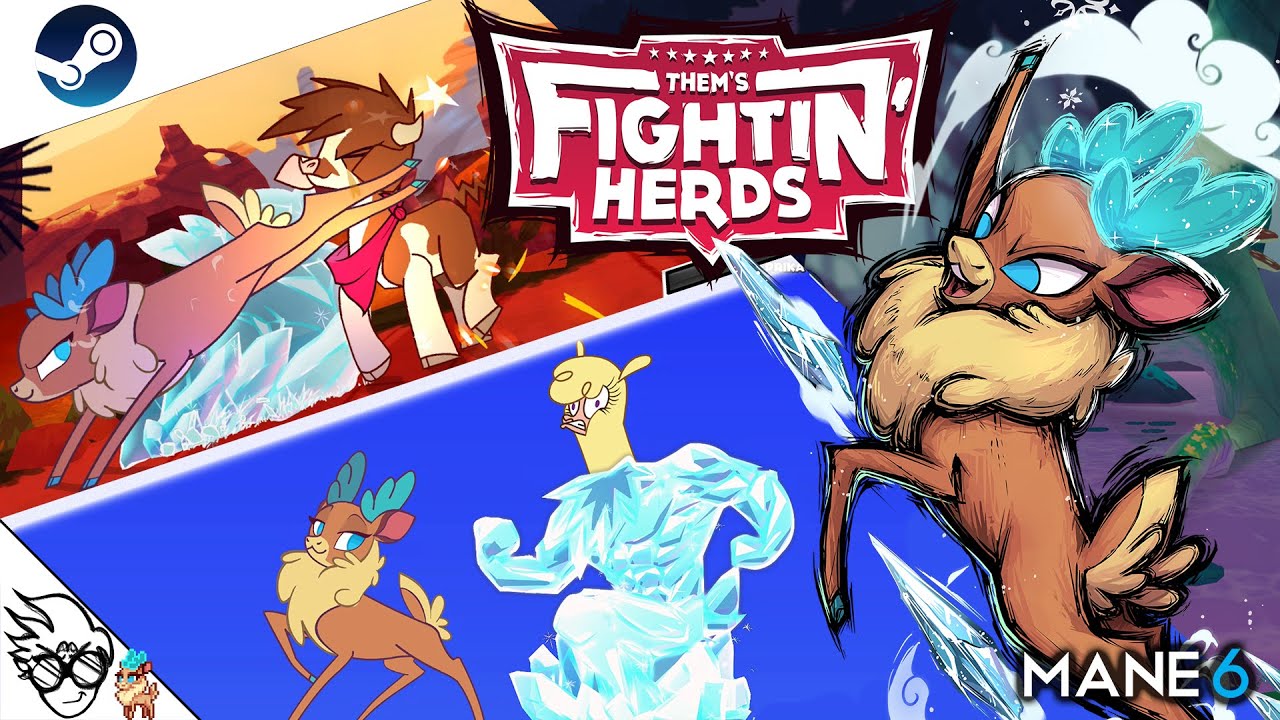 Them's Fightin' Herds (PC/Steam - 2020) - Velvet [Arcade Mode ...