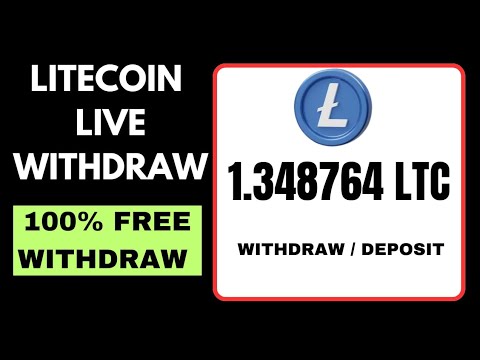 LTC LIVE WITHDRAW • FREE LTC MINING SITE • - YouTube