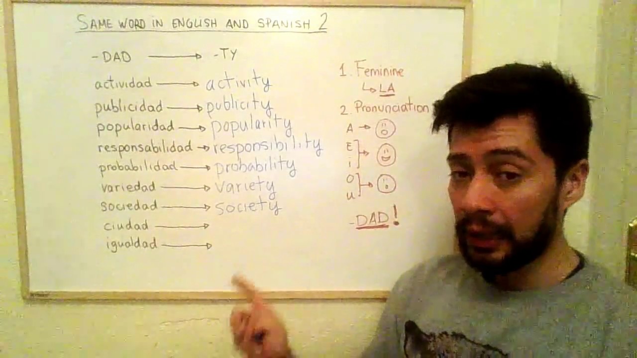 Same Words En English And Spanish Learn Spanish Spanish Vocabulary same-words-en-english-and-spanish-learn-spanish-spanish-vocabulary
