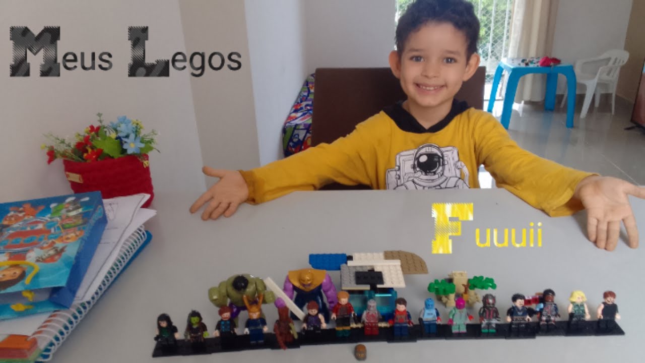 Lego, amo meus lego ! Ensinando a montar lego - YouTube