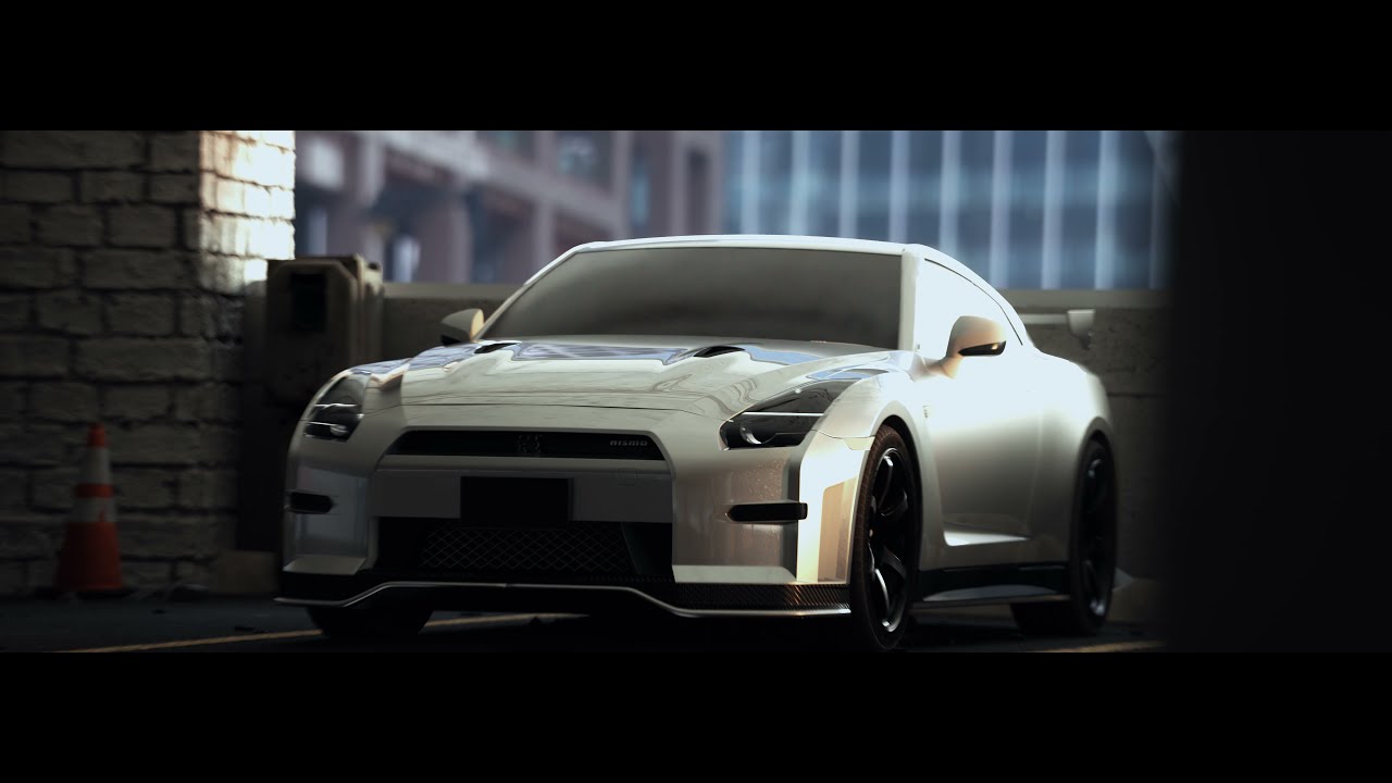 Nissan GT-R Animation (Cinema 4D & Octane) - YouTube