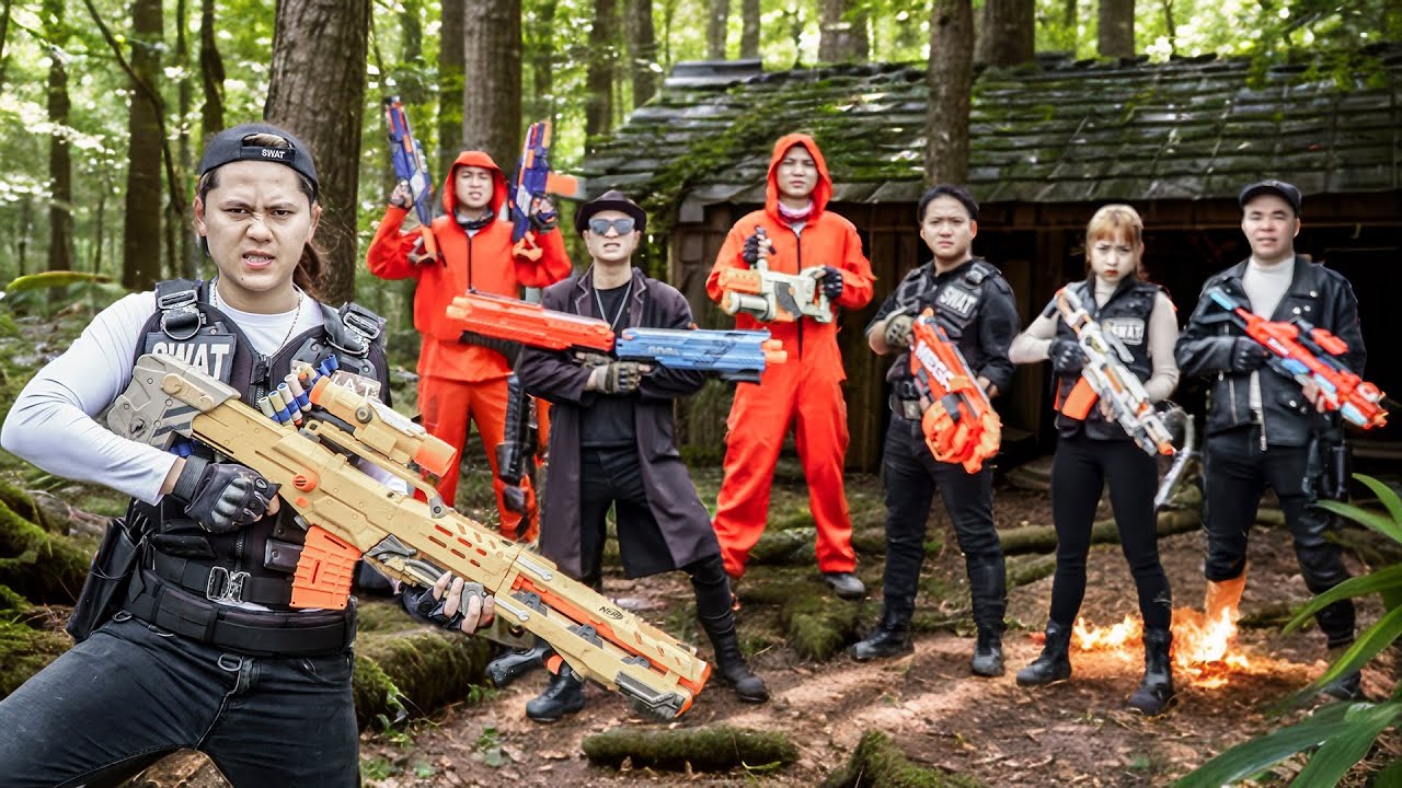 LTT Nerf War : Legendary SEAL X Nerf Guns Final Mission Fight Crime ...