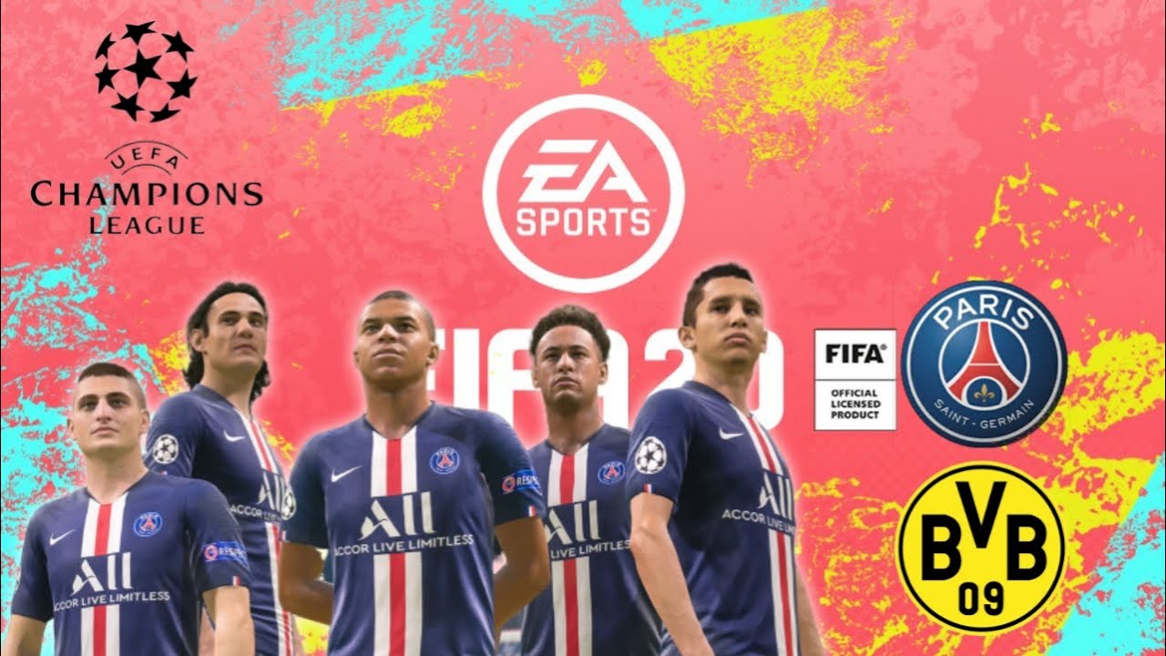 FIFA 20 -UEFA champions league - Penalty shoot-out|Psg vs dortmund ...