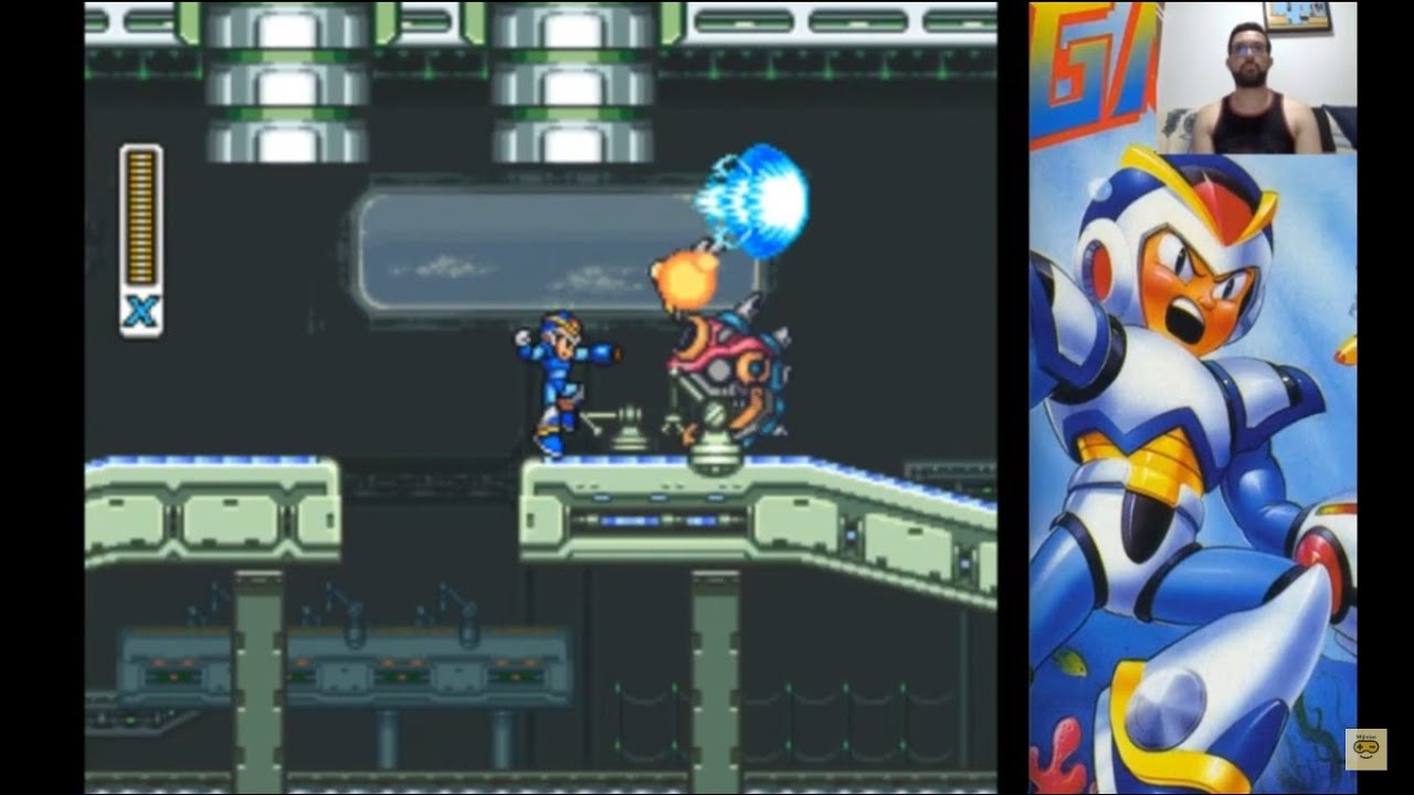 004 Mega Man X - Flame Mammoth Stage - YouTube