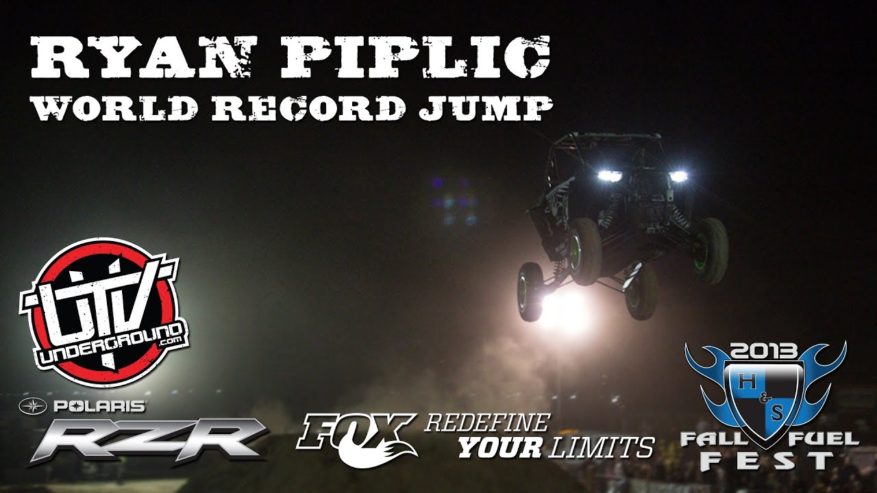 UTVUnderground Presents: Ryan Piplic World Record UTV Jump - YouTube