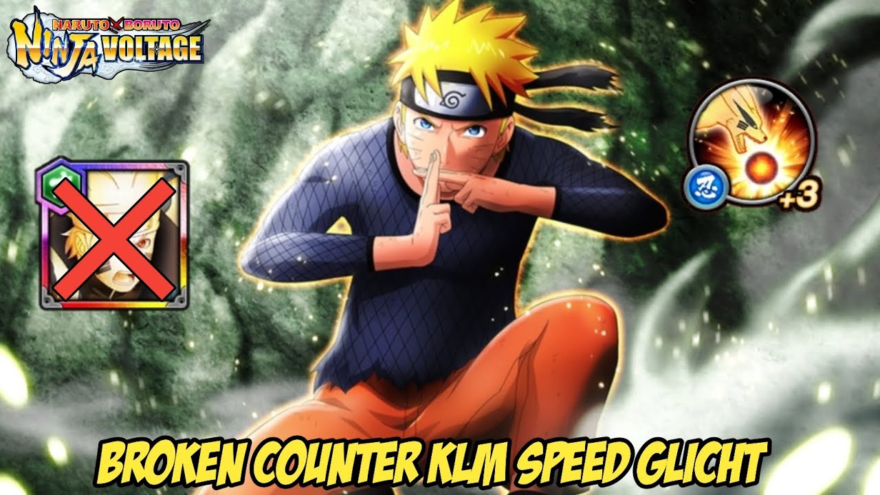 😱 TIPS SPEED GLICHT NARUTO TFS COUNTER KLM - NARUTO X BORUTO NINJA ...