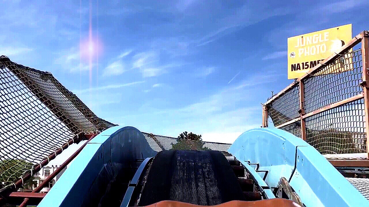 Pov onride jungle river (splash) Drievliet - YouTube