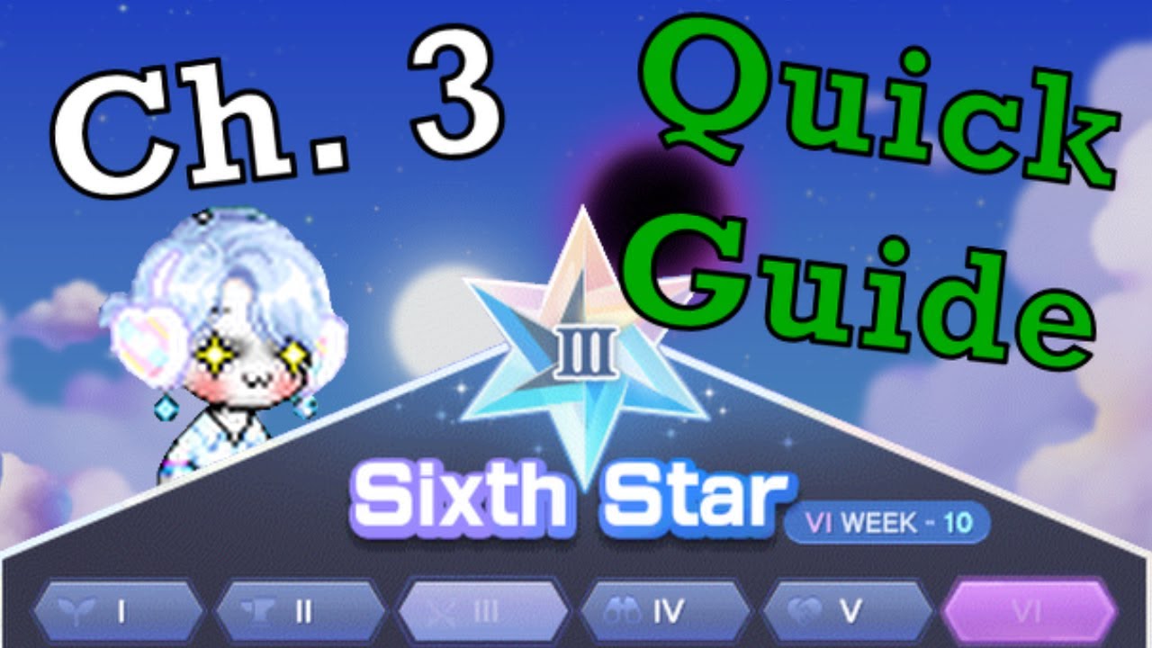 6th Star Quick Guide: Ch. 3 | MapleStory - YouTube
