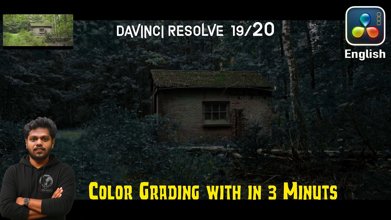 Cinematic Look Night Color Grading in DaVinci Resolve , easy Tutorial ...