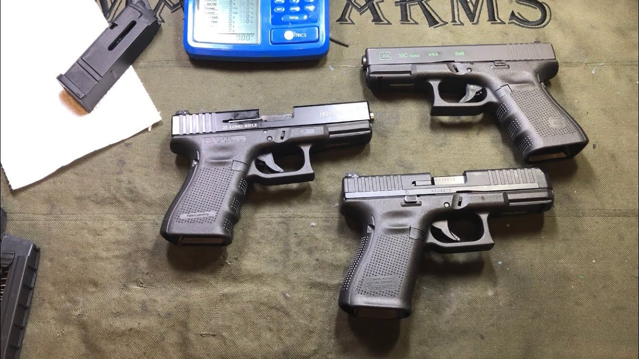 Glock 44 .vs Advantage Arms Conversion Comparison - YouTube