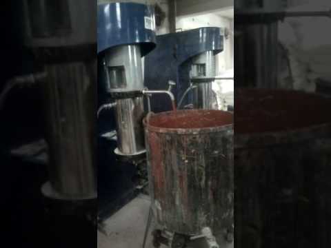 Vertical sand mill machine, Grinding Mill for Paint - YouTube