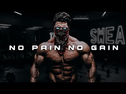 No Pain No Gain [ Iron Blood ] Dark Aggressive Gym Remix - 4k Clips 