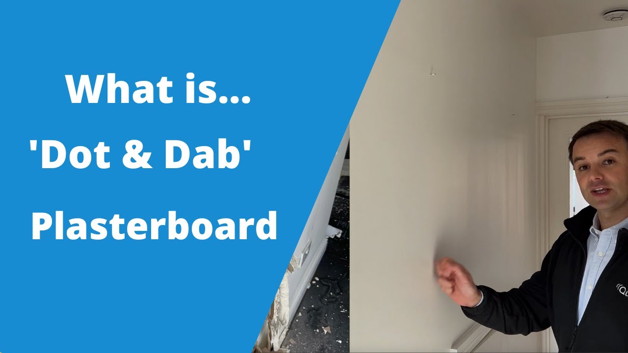 What is dot and dab plaster boarding? - YouTube