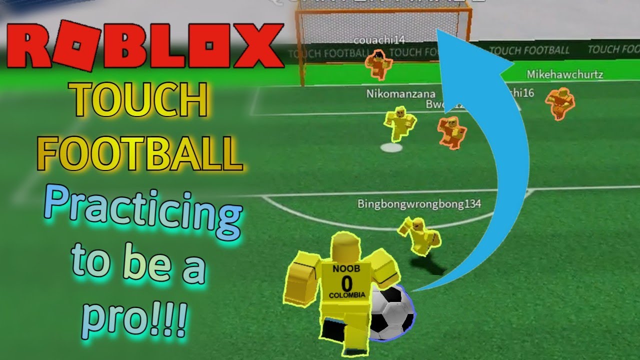 TRAINING TO BE A PRO IN TOUCH FOOTBALL [Roblox Touch Soccer/Football ...