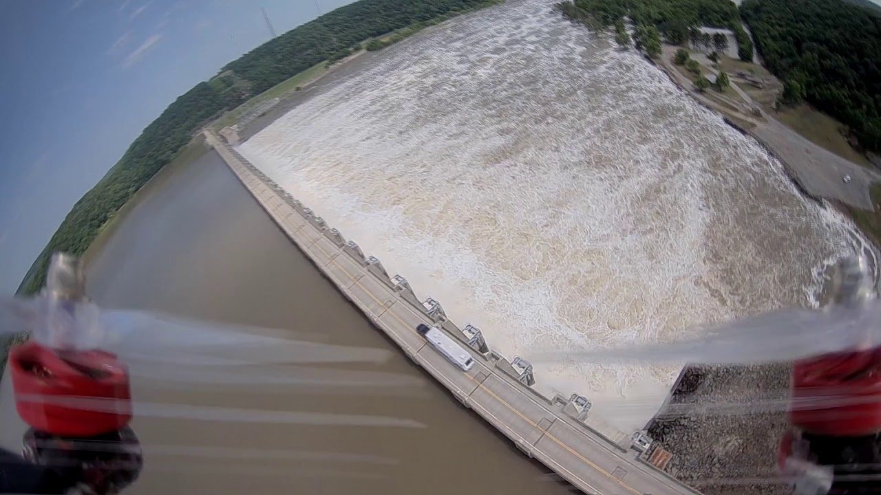 Fort Gibson Dam Releasing Less Water Lake Lowering Slowly - YouTube