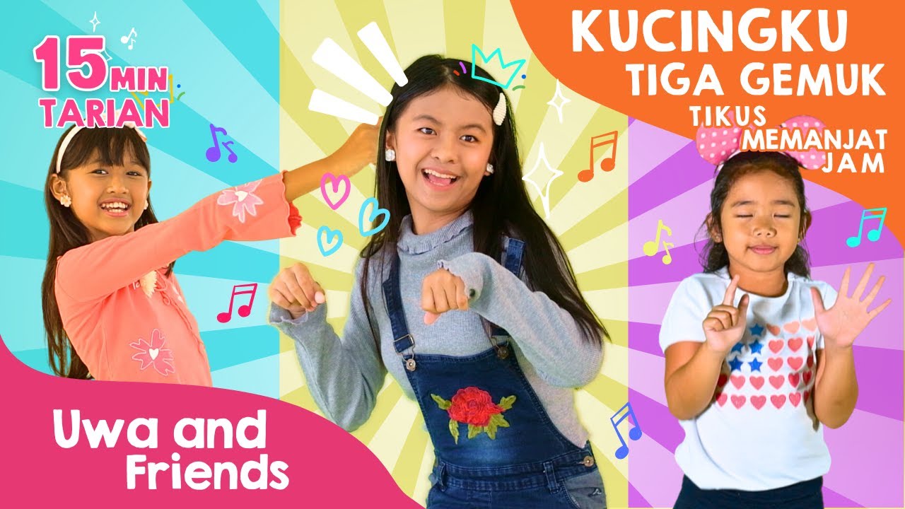 Kucingku Tiga Gemuk, Tikus Memanjat Jam, dan Lagu Lainnya - 15 Menit ...