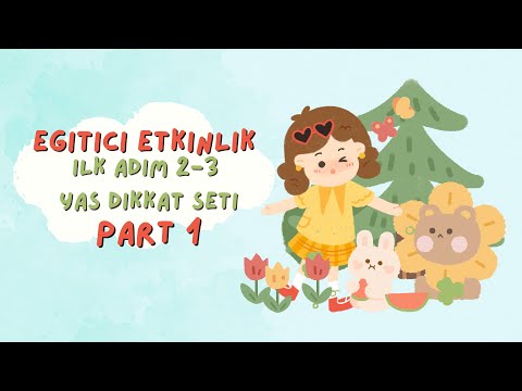 İLKADIM DİKKAT SETİ 2-3 YAŞ İNCELEME VE UYGULAMA