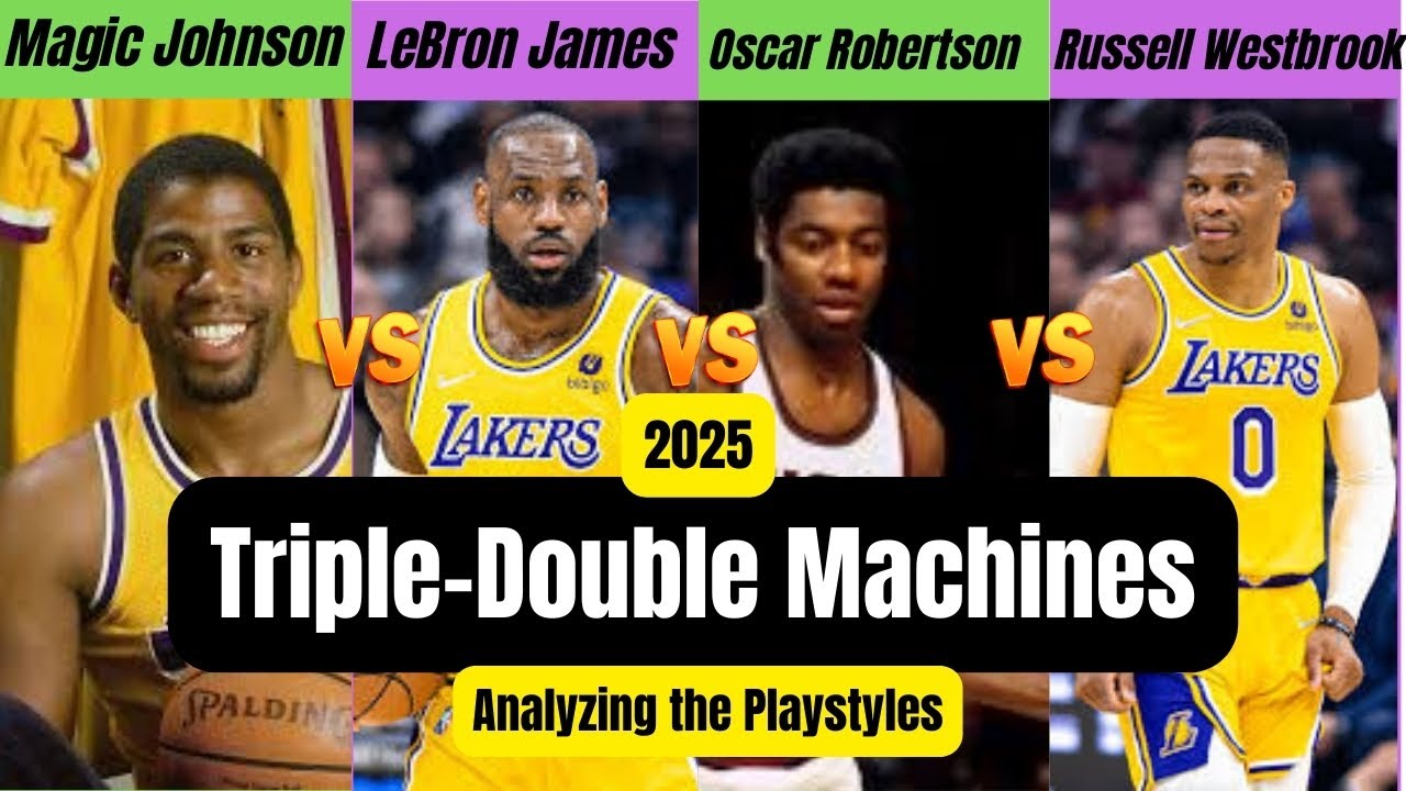 Comparison Video : LeBron James vs Magic Johnson vs Oscar vs Russell ...