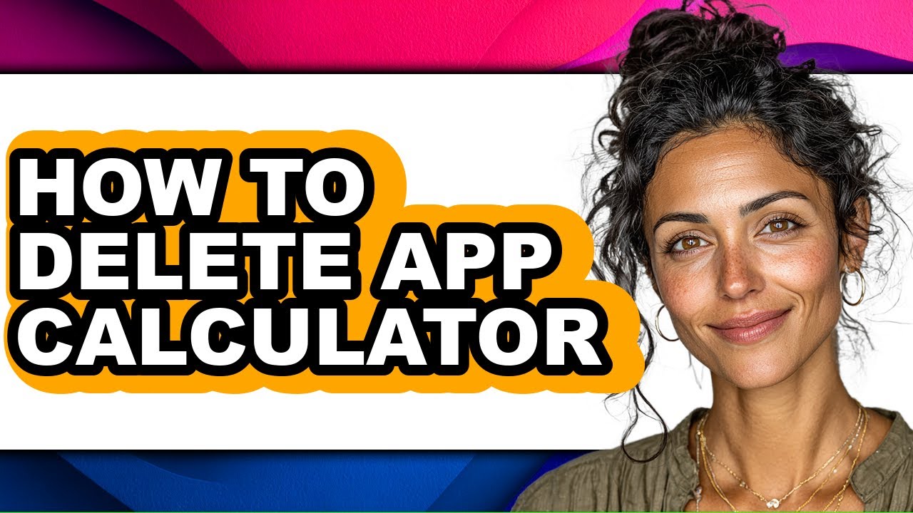 How to Delete App Calculator - Step by Step - YouTube