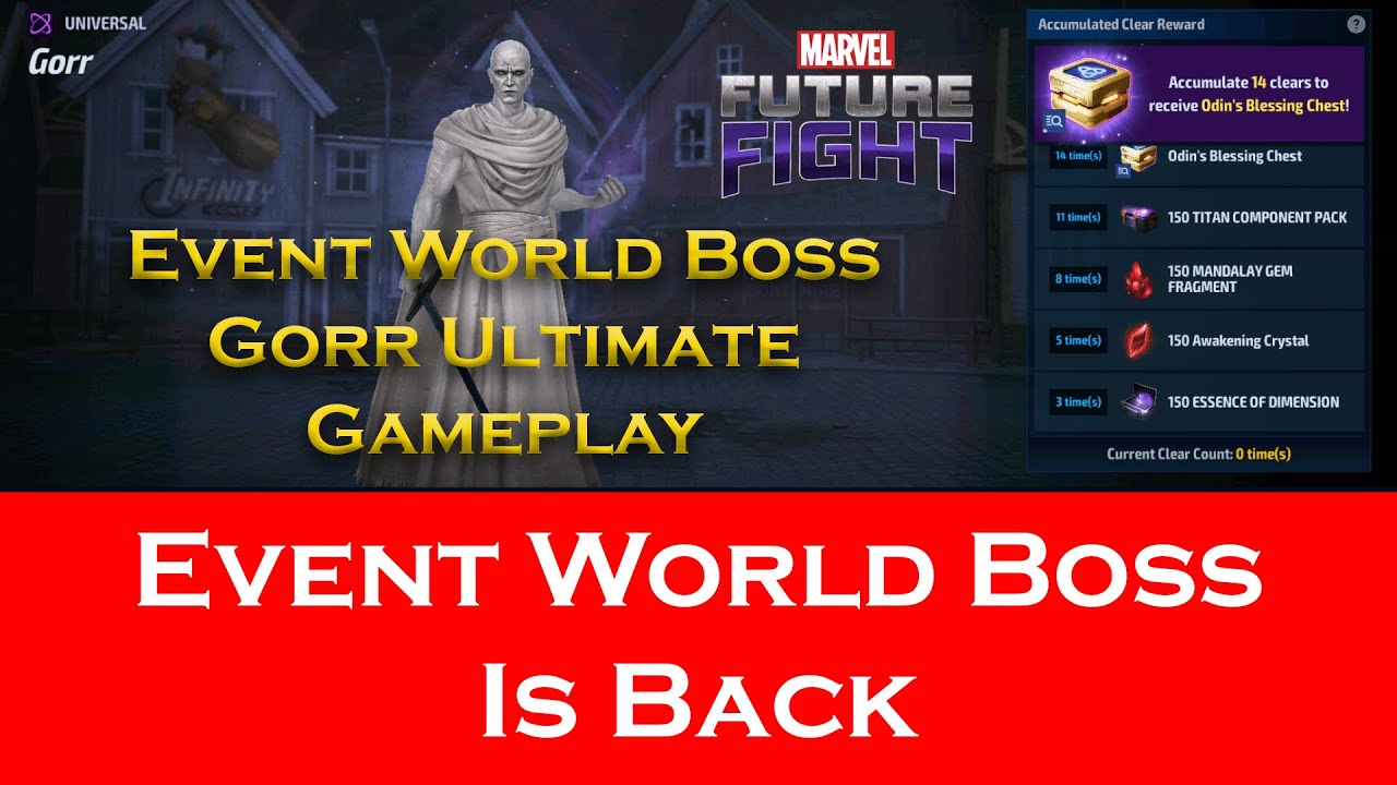 Event World Boss - World Boss Gorr Ultimate Difficulty Gameplay ...