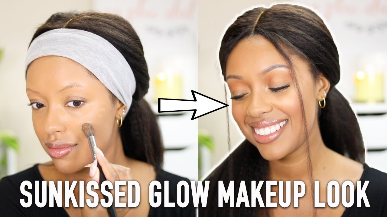 SUNKISSED GLOW MAKEUP TUTORIAL - YouTube